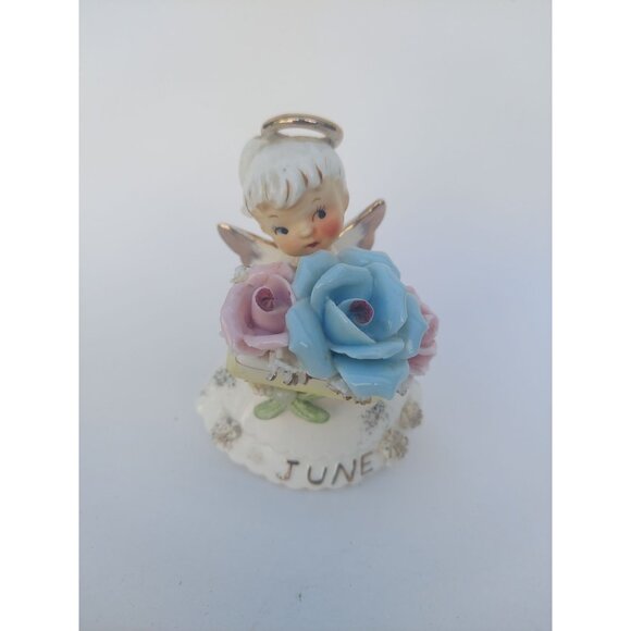 Lefton | Accents | Vintage Lefton June Angel Figurine Handpainted ...